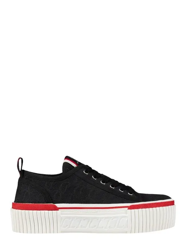 CHRISTIAN LOUBOUTIN Super Pedro Sneakers - Black