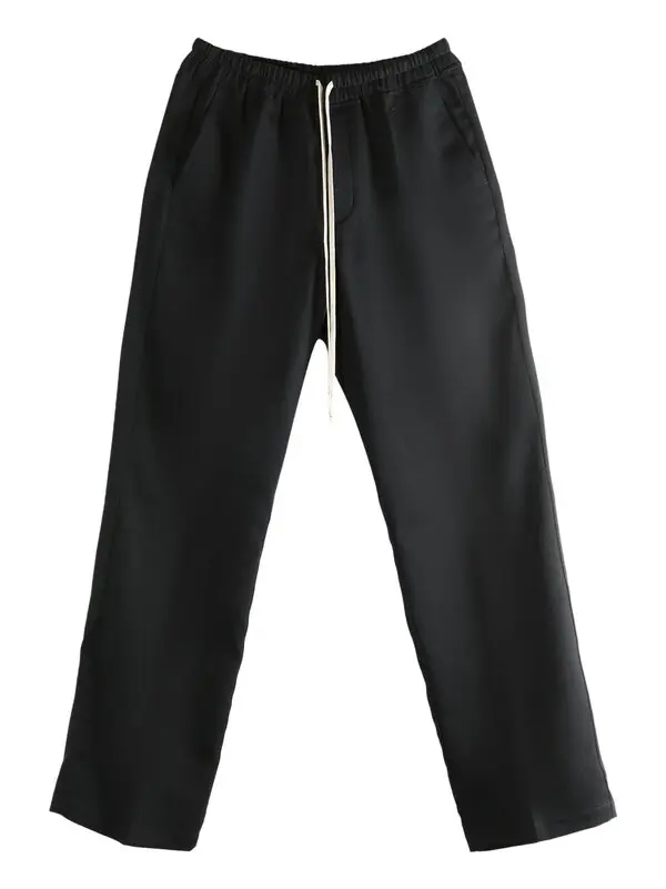 Rick Owens Dietrich Drawstring Pants - Black
