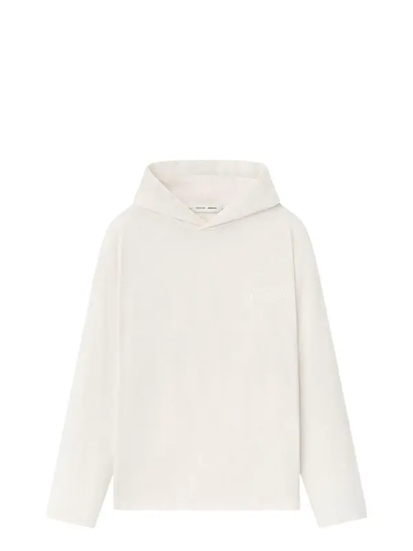 Fear Of God Embroidered Long-sleeve Hoodie - White
