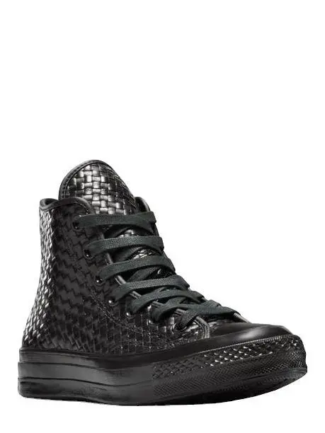 CONVERSE Gender Inclusive Chuck 70 High Top Sneaker - Black/black/black