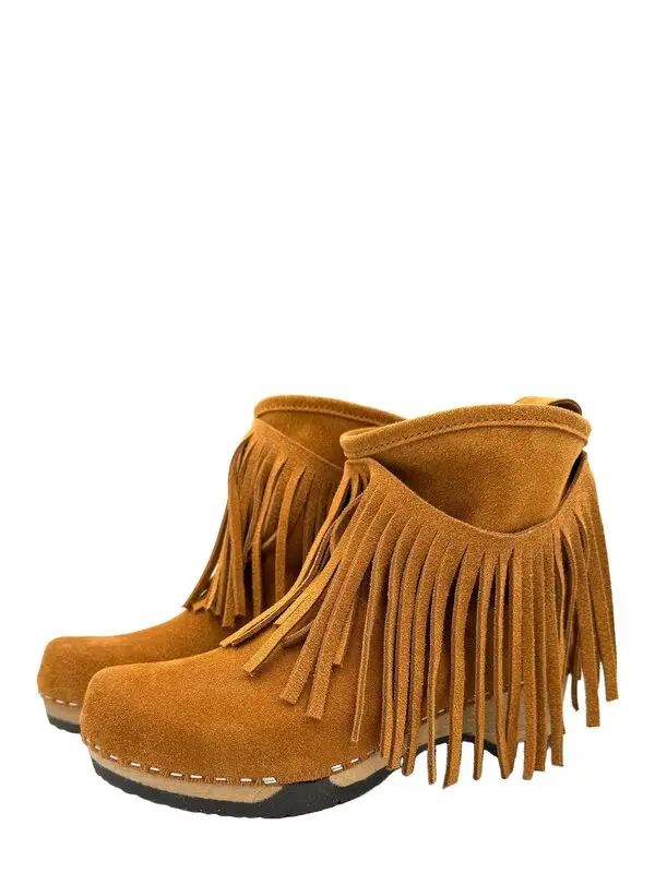 KUNSTEN Holly Fringe Bootie - Havtora