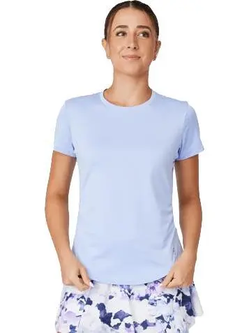 SOFIBELLA Short Sleeve Tennis Shirt - Lilac Dream