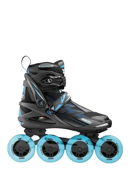 ROCES Helium Tif Inline Skates - Black/azure