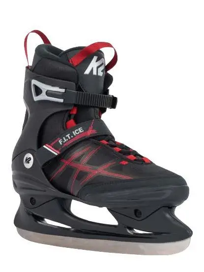 K2 F.i.t. Ice Skates - Black/red