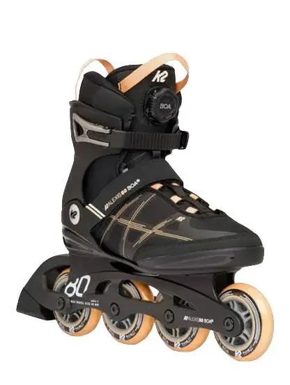 K2 Alexis 80 Boa Inline Skates - Black/pink