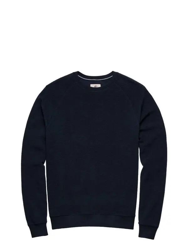 SURFSIDE SUPPLY CO. Butch Fuzzy Fleece Crewneck - Navy Blazer