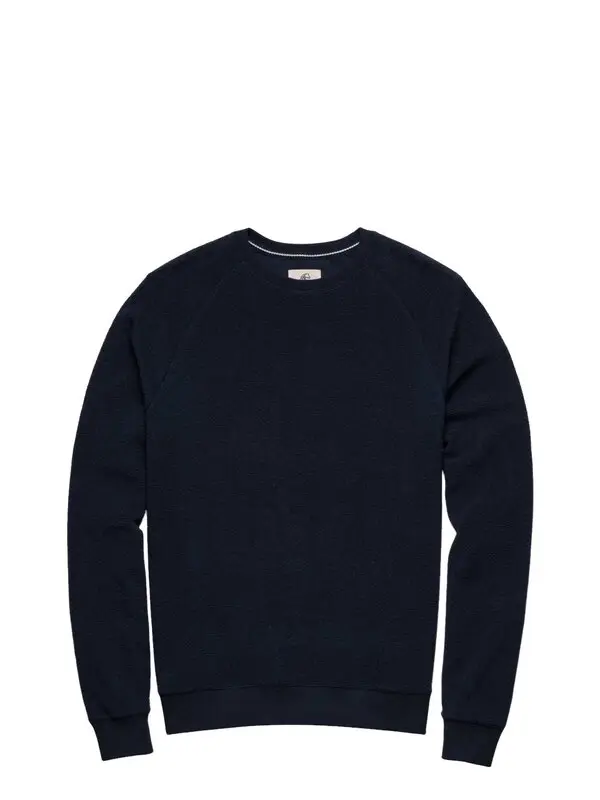 SURFSIDE SUPPLY CO. Butch Fuzzy Fleece Crewneck - Navy Blazer
