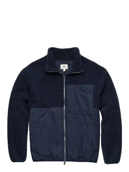 SURFSIDE SUPPLY CO. Steve Fleece Jacket - Navy Blazer