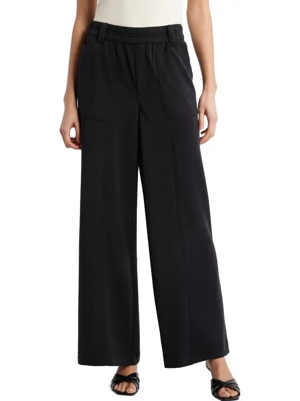 Wit & Wisdom Glider Skyrise Wide Leg Pants - Vintage Black