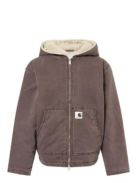 Carhartt Work In Progress Mitch Fleece-lined Cotton Jacket - Palisander