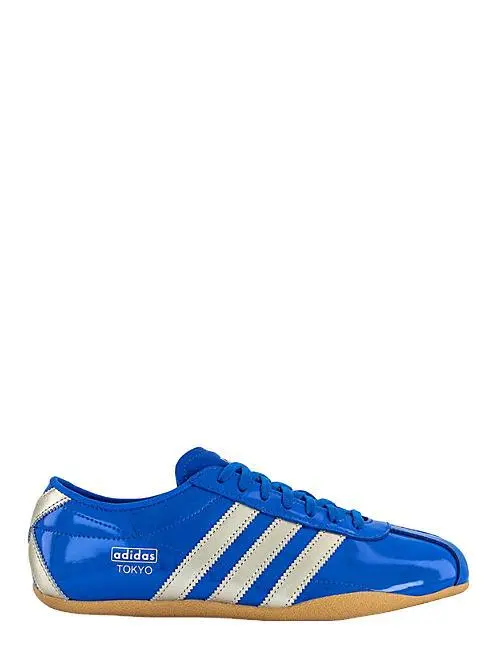 Adidas Tokyo Leather Trainers - Blue Alumina Gum