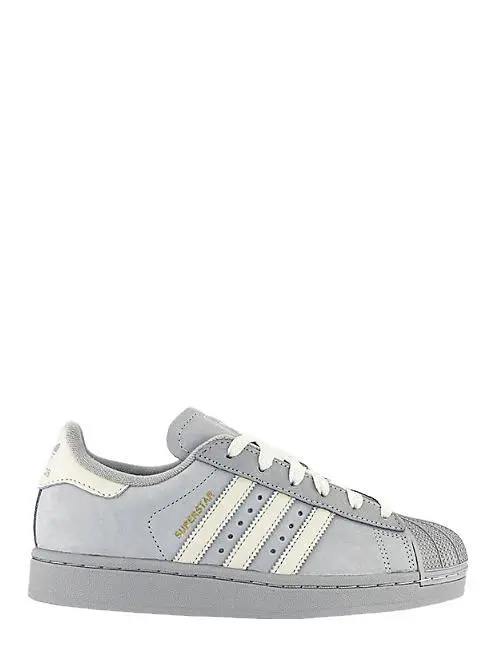 Adidas Superstar Ii Suede Trainers - Grey