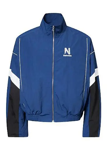 NAHMIAS Woven Track Jacket - Cobalt Blue