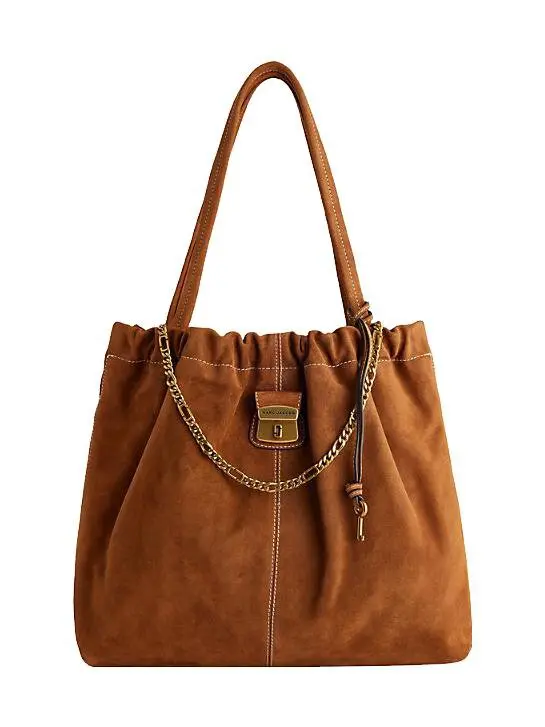 Marc Jacobs The Cristina Suede Tote Bag - Copper