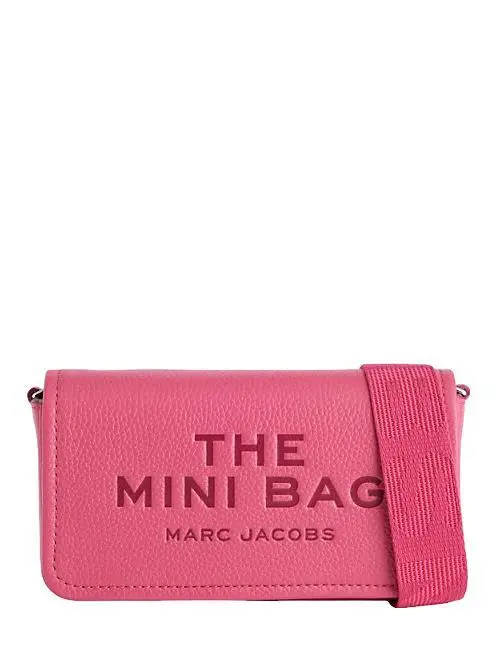 Marc Jacobs The Mini Leather Cross Body Bag - Raspberry Pink