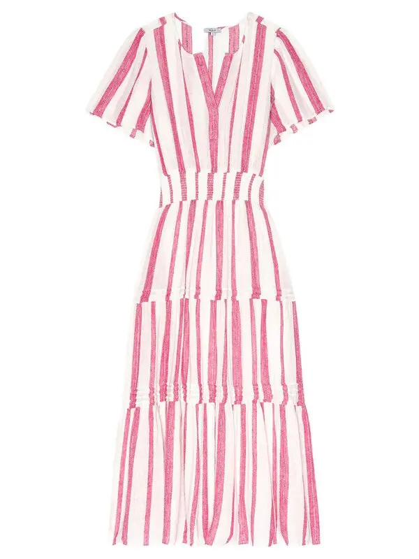 Rails Cannes Stripe Midi Dress - Delfine St