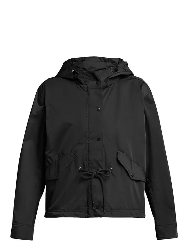 Moncler Noizay Short Parka Jacket - Black