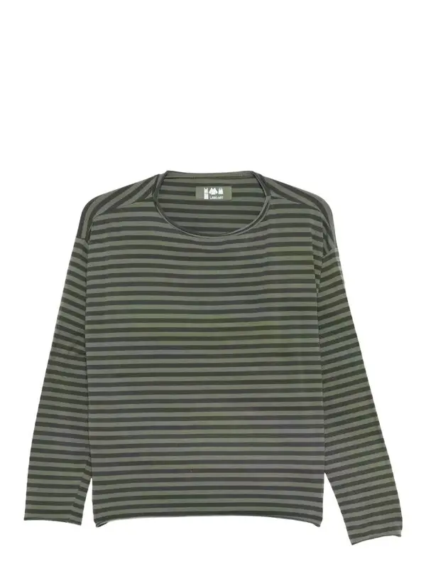 Labo.art Lola Striped Long-sleeve Top - Green