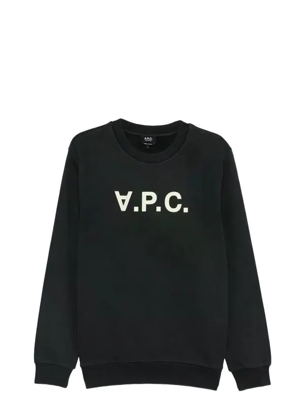 A.p.c. Crew-neck Sweatshirt - Black