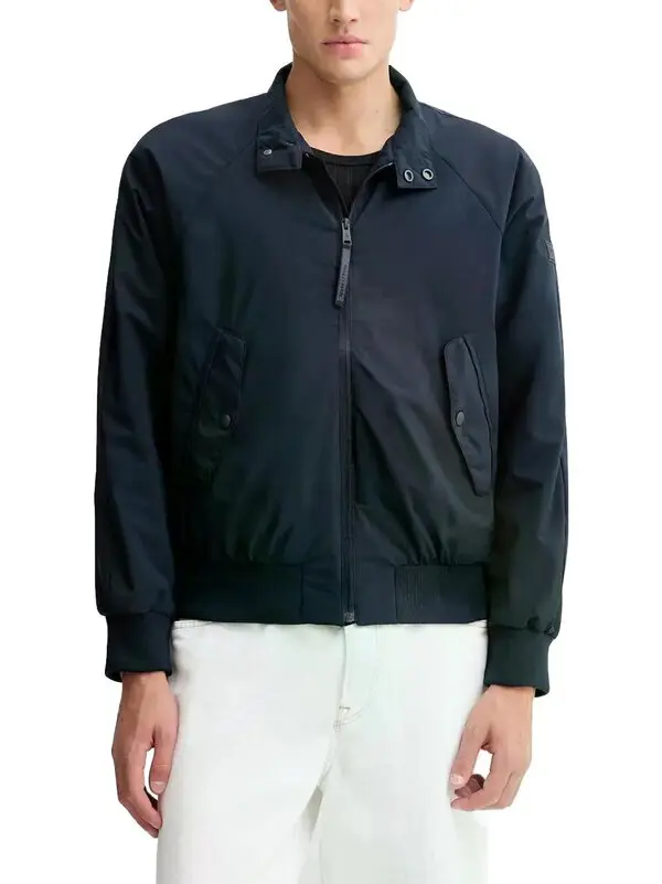 Marc O'polo Rib Trim Collar Jacket - Blue