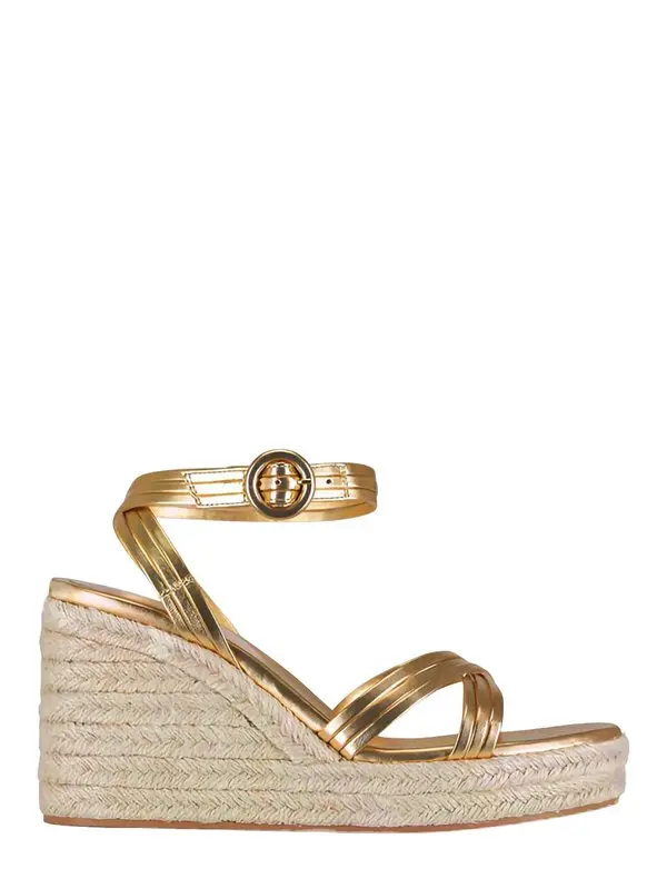 GIANVITO ROSSI Mekong Espadrille - Gold