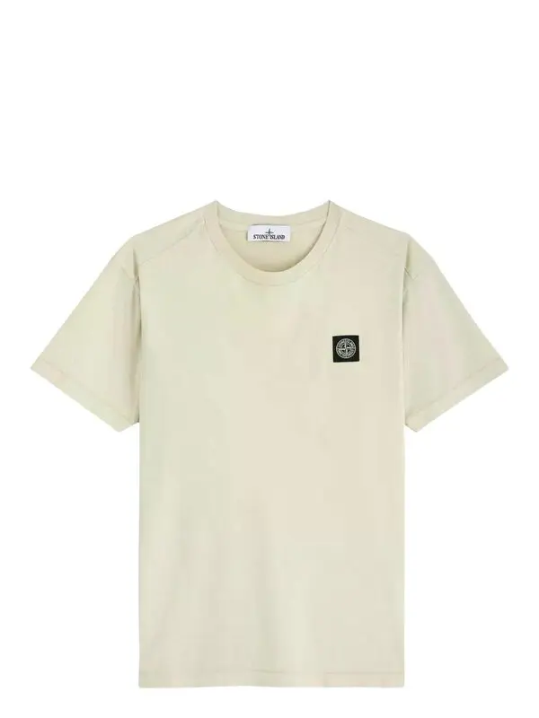 Stone Island Compass-patch T-shirt - Neutrals