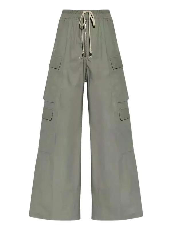Rick Owens Cargo Drawstring Trousers - Grey