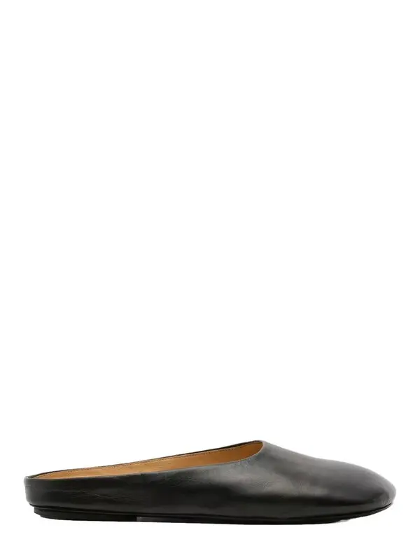 Marsèll Bama Square-toe Mules - Black