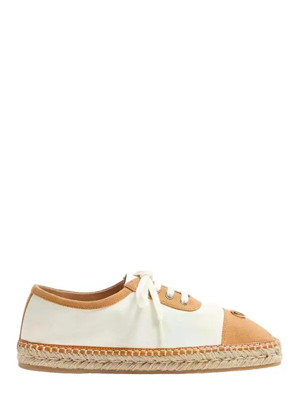 Valentino Garavani Palm Avenue Vlogo Espadrilles - White