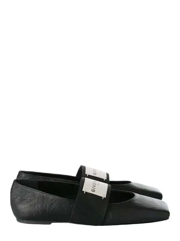 Givenchy Elastic-strap Ballet Flats - Black