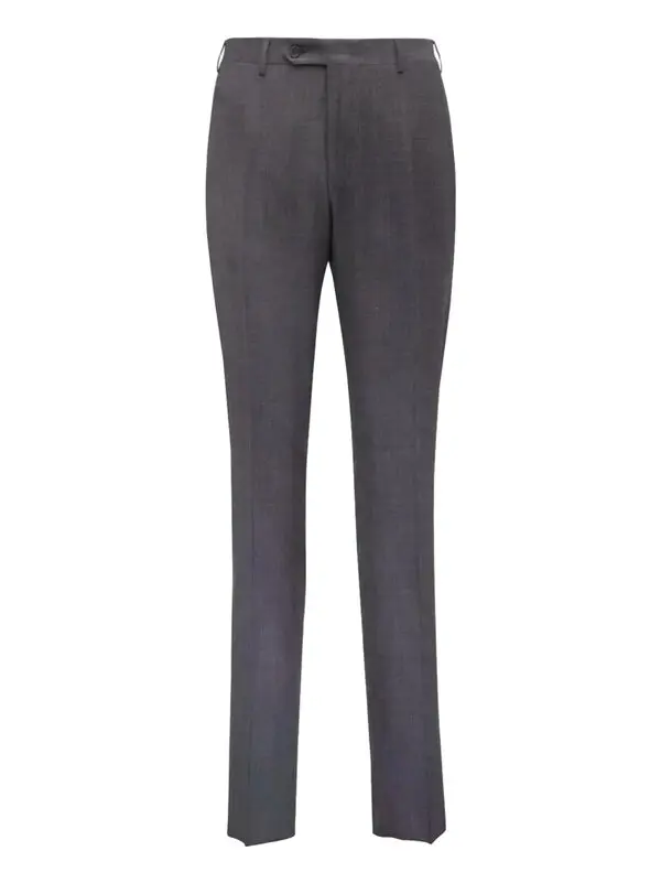 Canali Press-crease Trousers - Grey