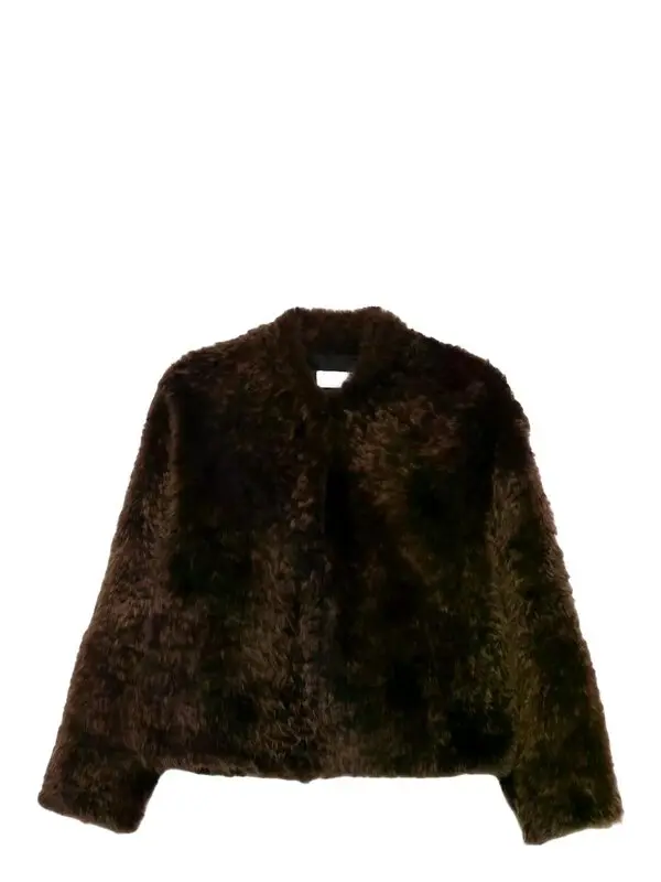 IRO PARIS Teddy Fur Jacket - Brown
