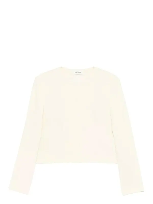 A.M.G. Round-neck Cropped Jacket - Neutrals