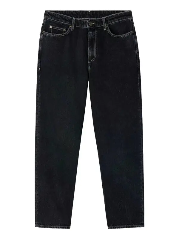 American Vintage Yopday Straight-leg Jeans - Black