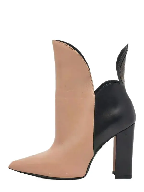 LOUIS VUITTON Gamble Diva Block-heel Boots - Neutrals