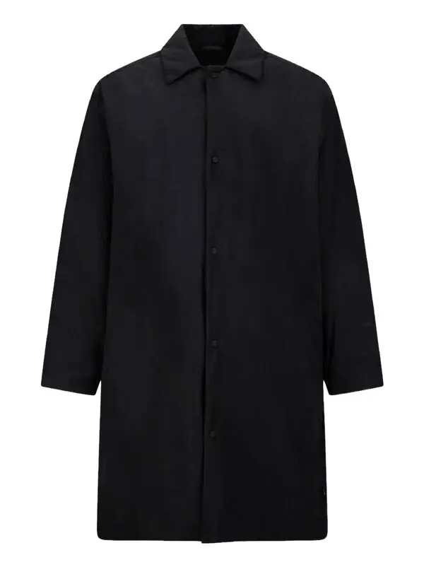 Herno Single-breasted Coat - Black