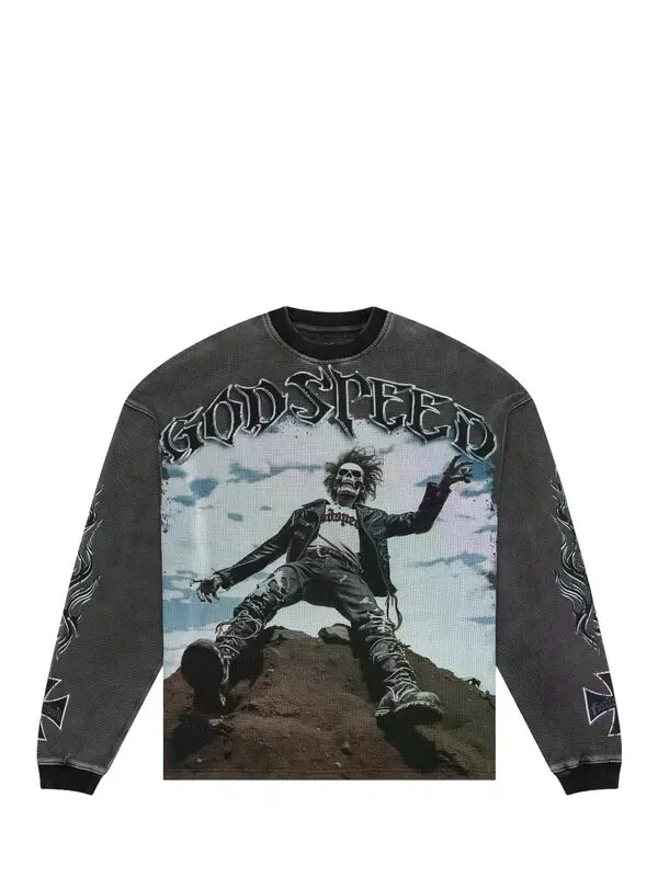 GODSPEED Rocker Long-sleeve T-shirt - Grey