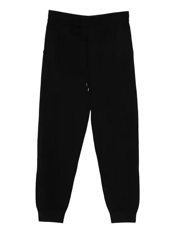 MC2 SAINT BARTH Trafalgar Drawstring Track Pants - Black