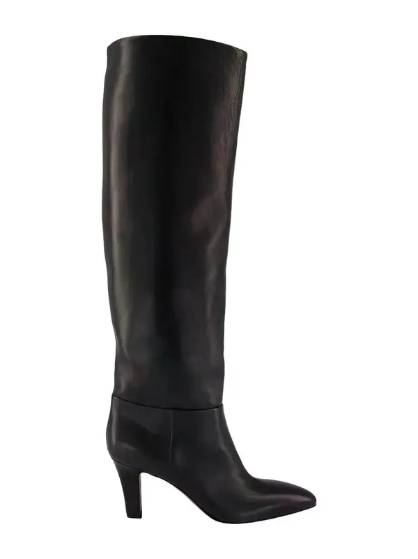 Paris Texas Elsa Leather Boots - Black