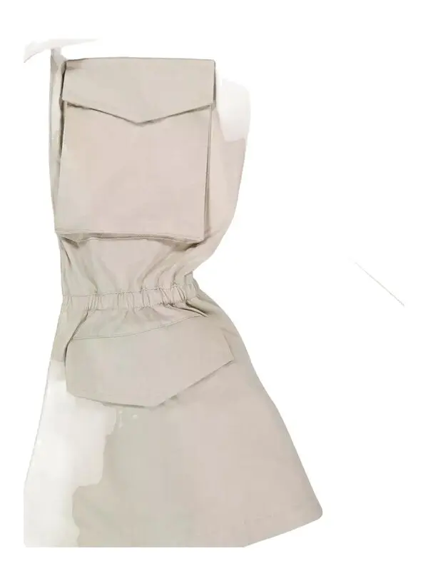 Balenciaga Hourglass Pocket Parka - Neutrals