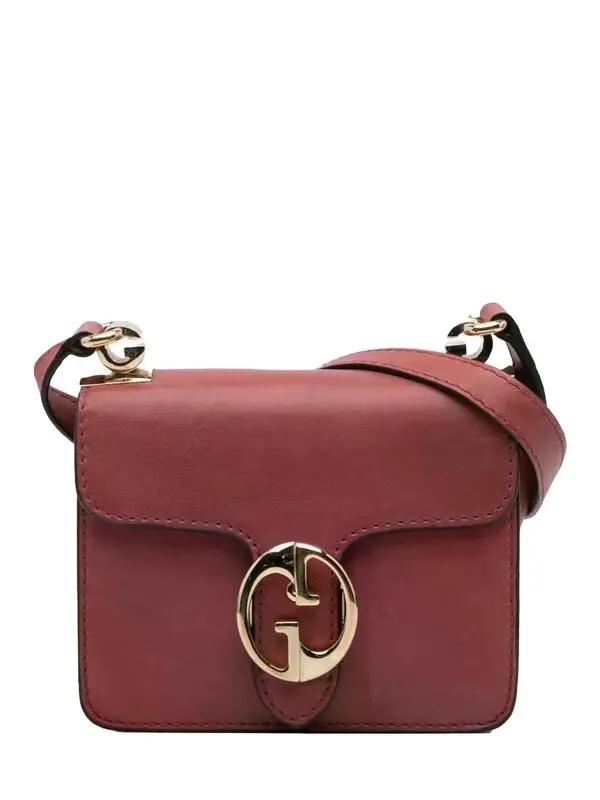 Gucci Small Leather 1973 Crossbody Bag - Red