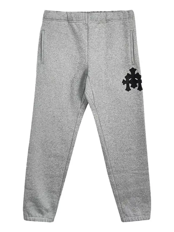 Chrome Hearts Logo-patch Track Pants - Grey