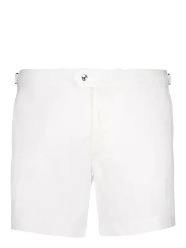 TOM FORD Buckle-detail Swim Shorts - White