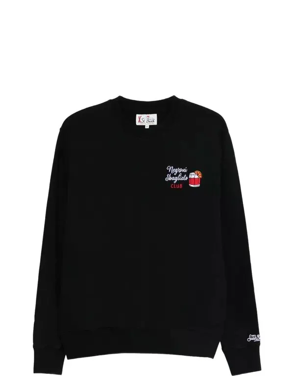 MC2 SAINT BARTH Crew-neck Sweatshirt - Black