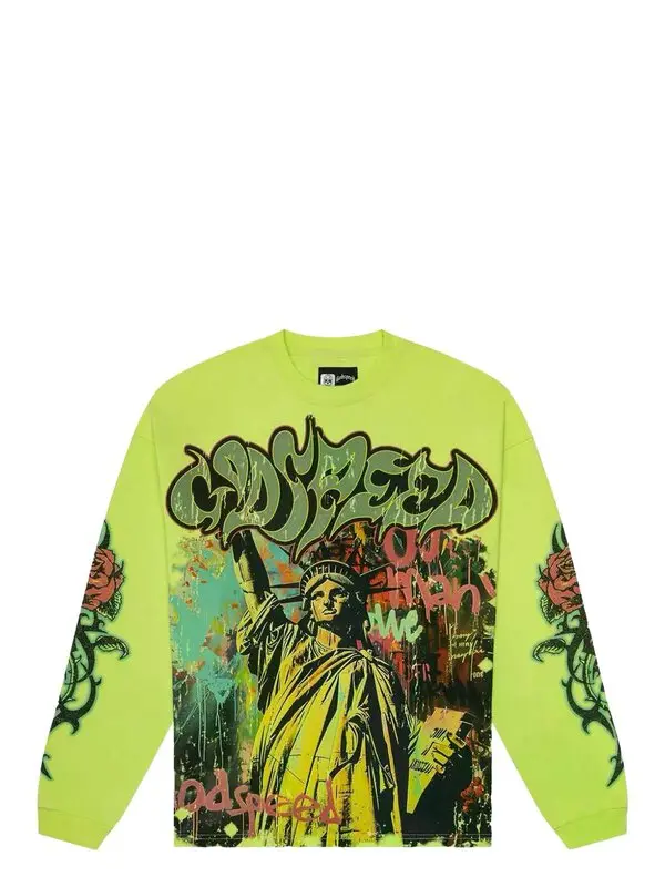 GODSPEED Vandal Long-sleeve T-shirt - Green