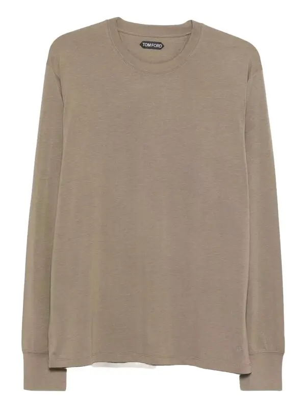 TOM FORD Long-sleeve Sweatshirt - Green