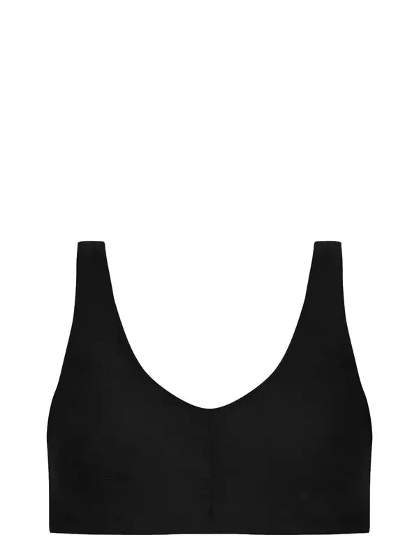LYGIA & NANNY Free Ruched Sports Bra - Black