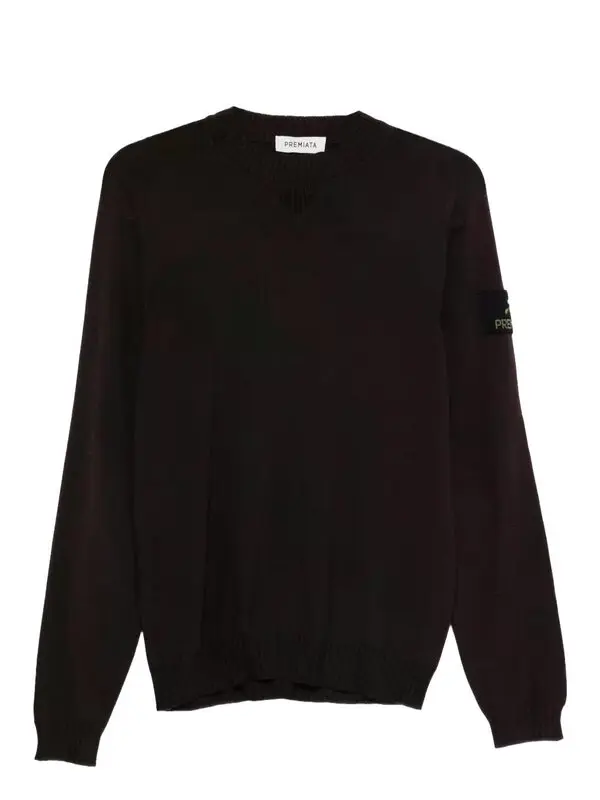 Premiata Crew-neck Sweater - Brown