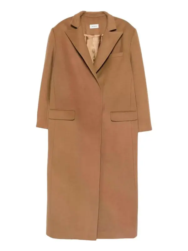 A.M.G. Wool Coat - Brown