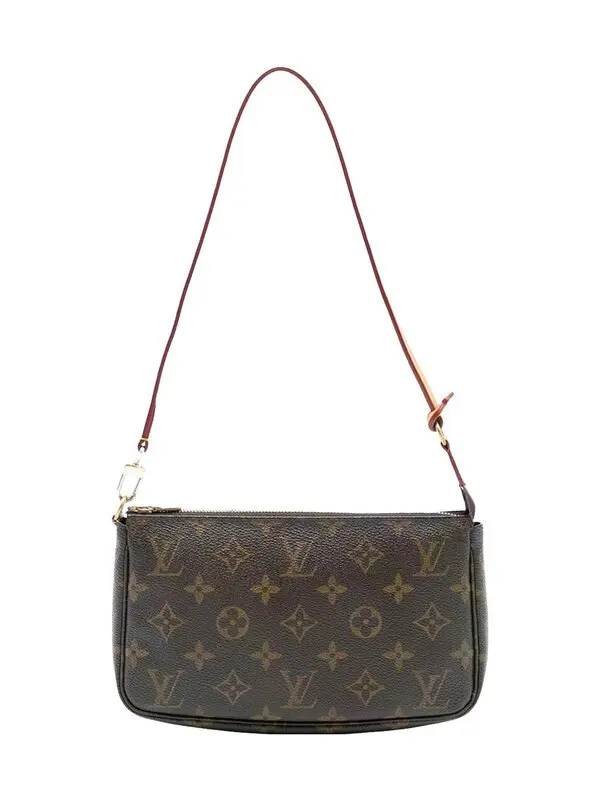 LOUIS VUITTON 2000 Monogram Pochette Accessoires - Brown
